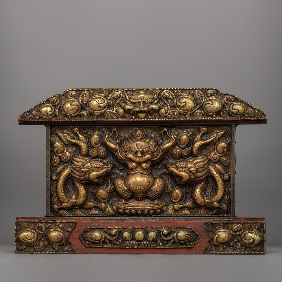 Wooden Garuda Wall Hanging | Perfect for Hindu and Buddhist Altars ...