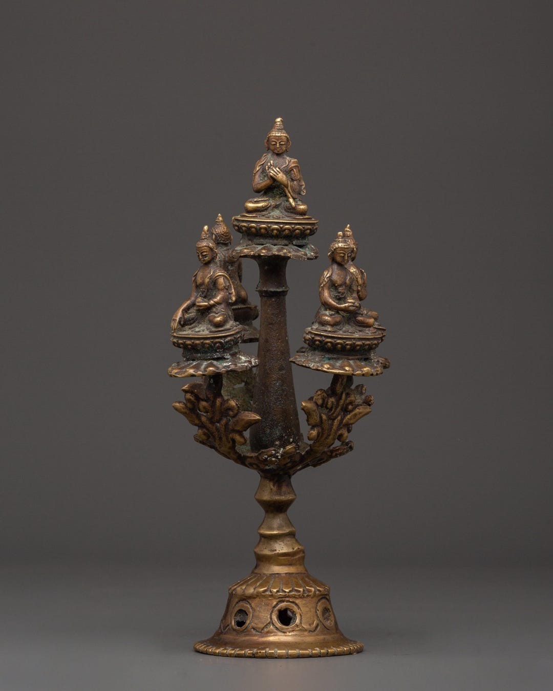 Pancha Buddha Ritual Object | Tibetan Five Dhyani Buddha Decor - Etsy