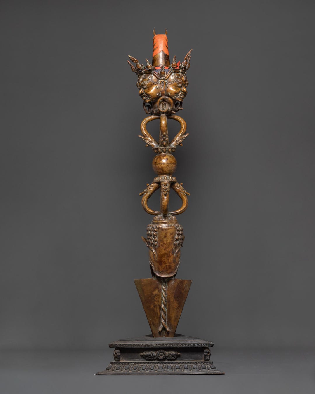 Copper Ceremonial Phurba | Sacred Spiritual Tool for Rituals - Etsy