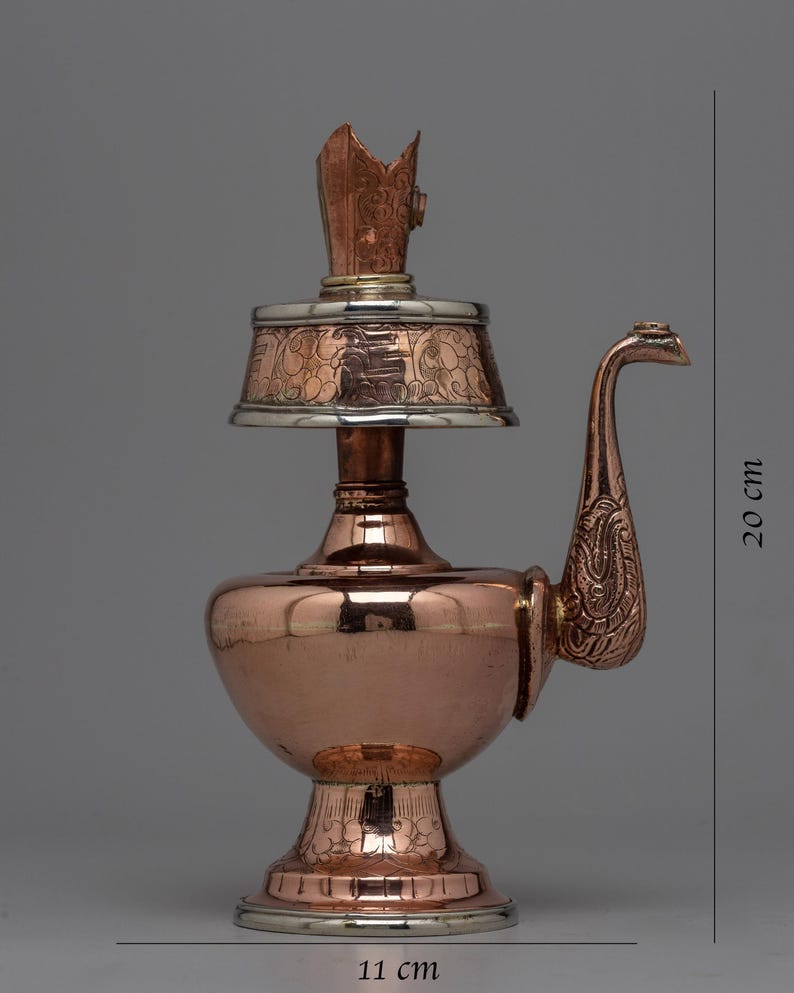 Tibetan Buddhist Bhumpa Vase | Sacred Offering Vase | Handcrafted ...