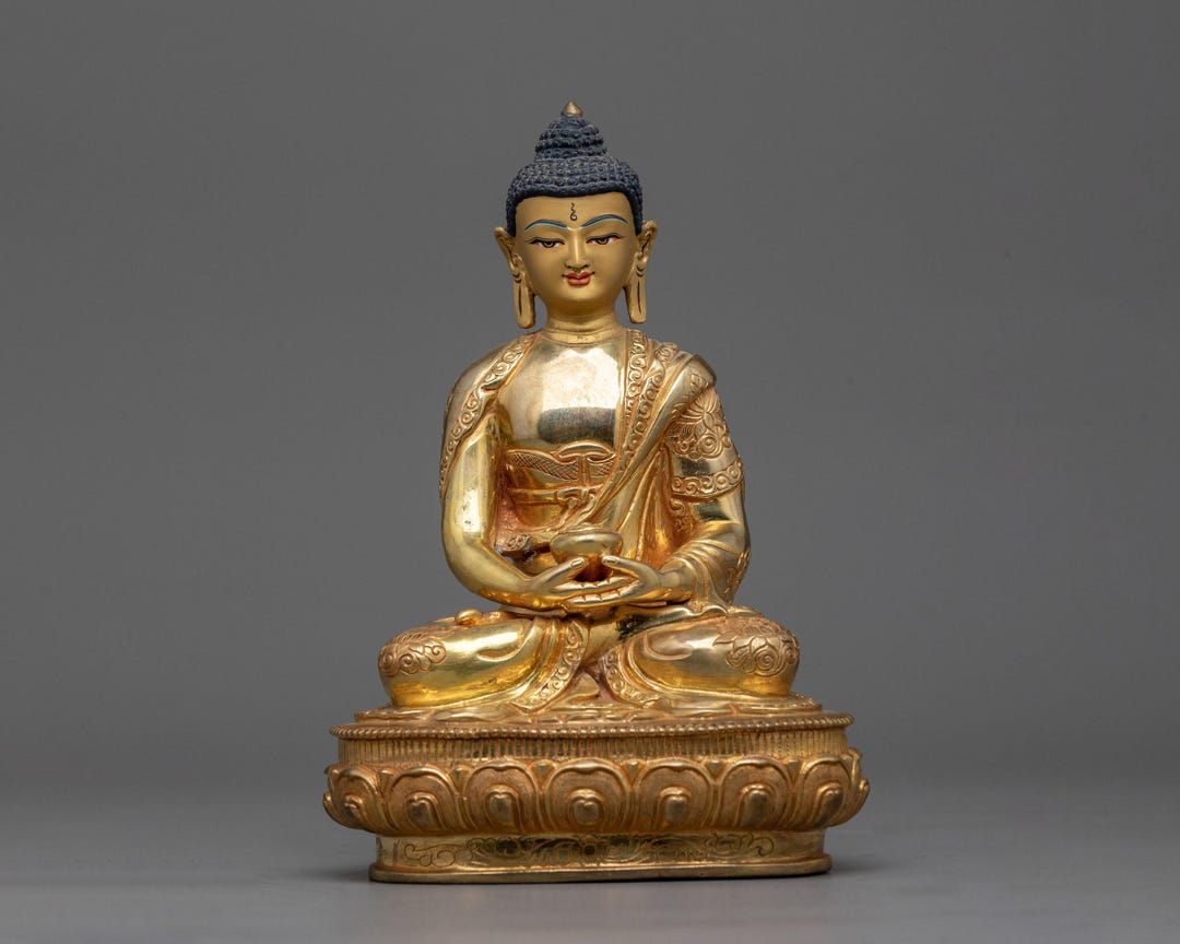 Bodh Amitabha Statue | Symbol of Enlightenment | Main Buddha of Pure ...