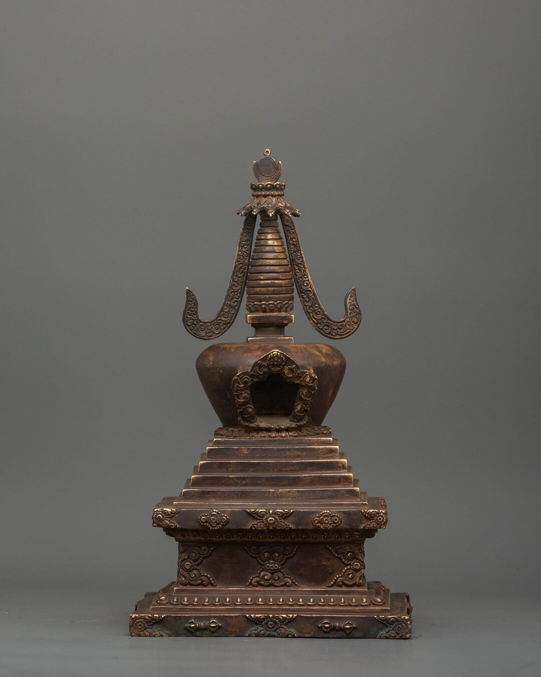 Copper Body Enlightenment Stupa | Symbol of Spiritual Awakening ...