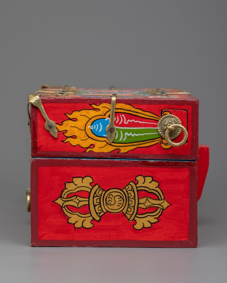 Travelling Altar Box | Buddhist Ritual Objects | Portable Meditation ...
