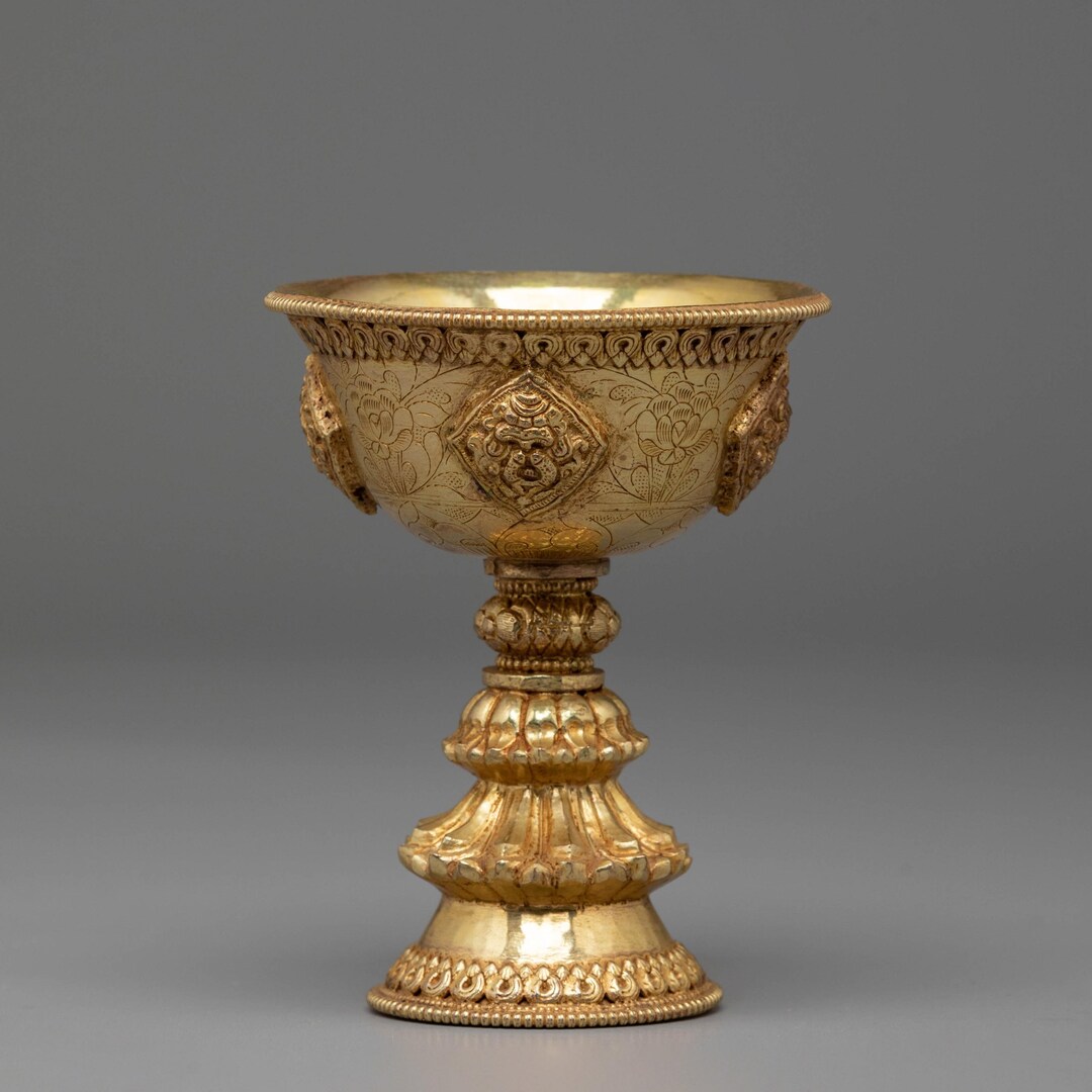 Light Offering Tibetan Butter Lamp | Himalayan Buddhist Ritual Lamp ...
