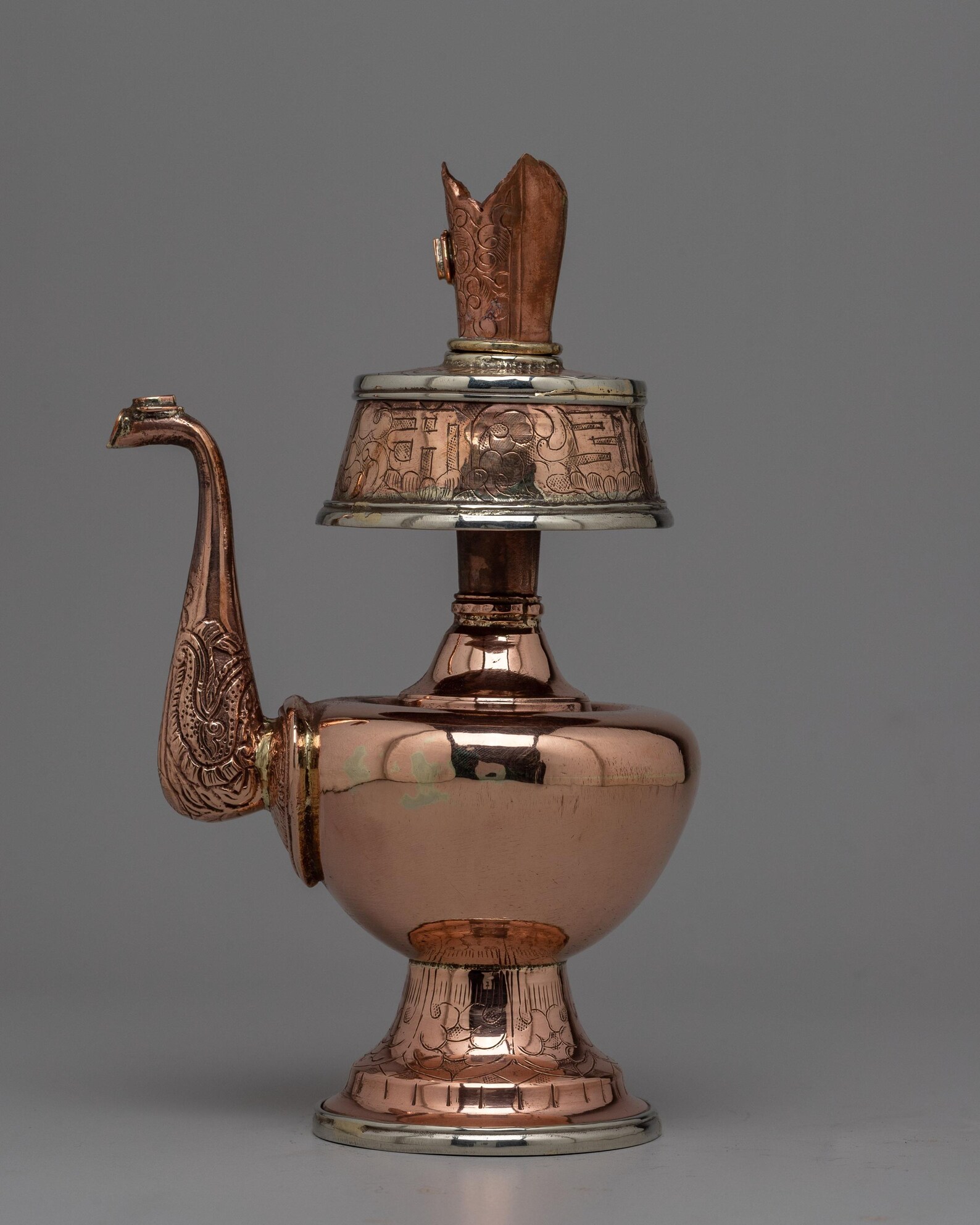 Tibetan Buddhist Bhumpa Vase | Sacred Offering Vase | Handcrafted ...