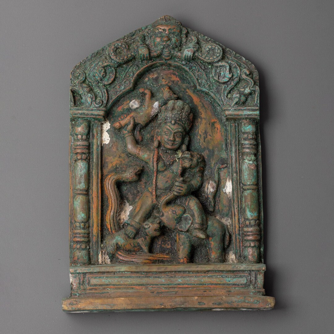 Handcrafted Bhimsen Copper Statue | Nepalese Art Piece | Symbol of ...
