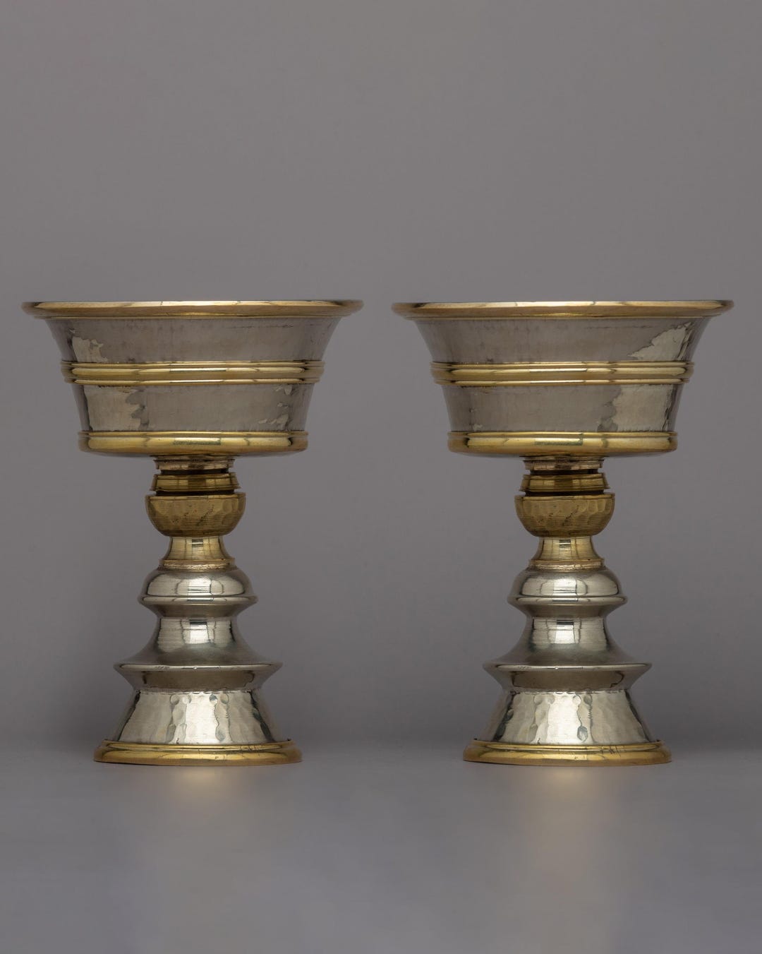 Handcrafted Butter Lamp Set | Radiating Spiritual Illumination and ...