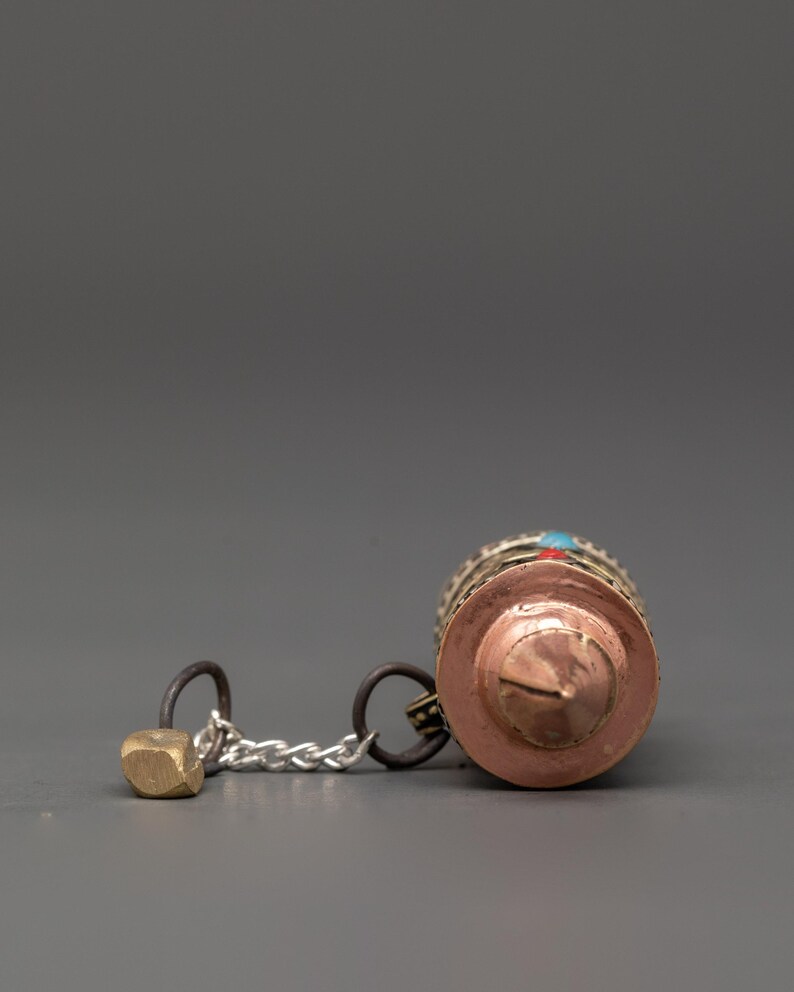 Sacred Tibetan Buddhist Prayer Wheel | Mantra Spinner for Peace and ...
