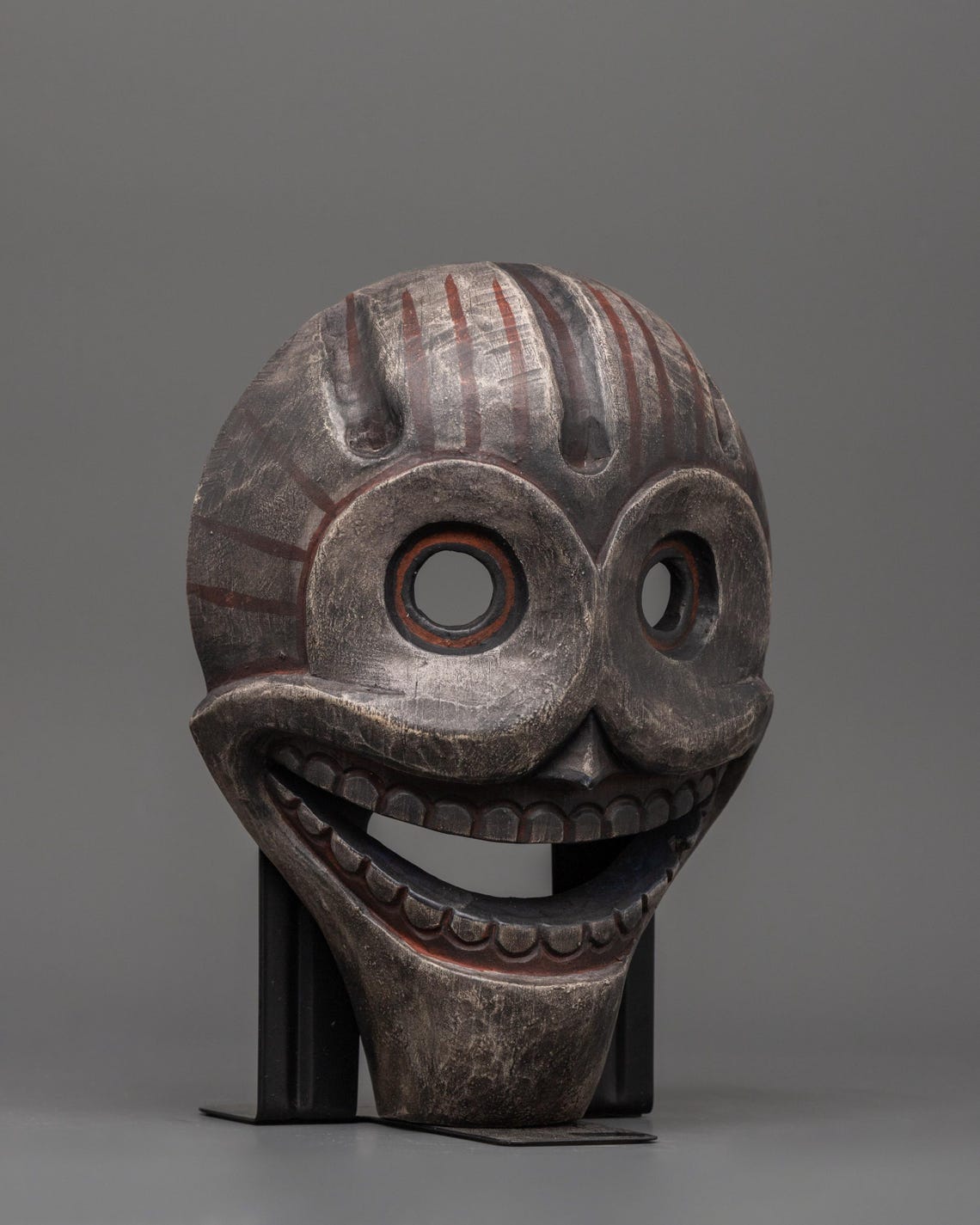 Wood Carved Tribal Mask | A Cultural Craft | Handcrafted Ethnic Decor ...