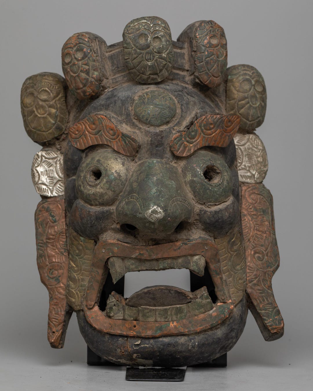 Mahakala Mask Tibet | the Fierce Guardian of Buddhist Traditions - Etsy