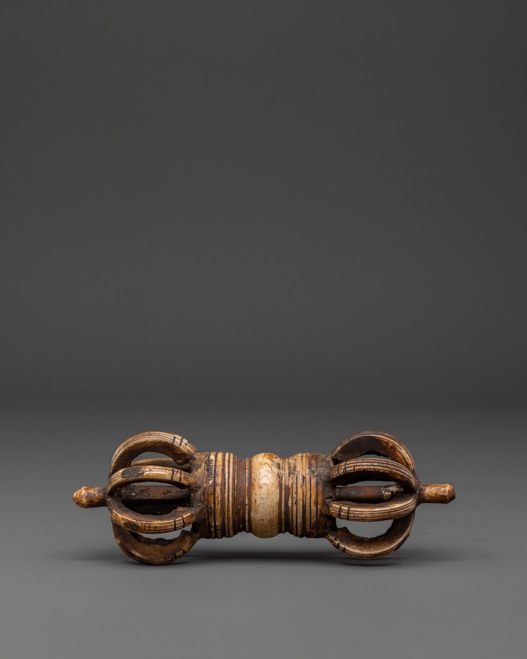 Yak Bone Vajra | Spiritual Strength & Peace | Sacred Tibetan Dorje of ...