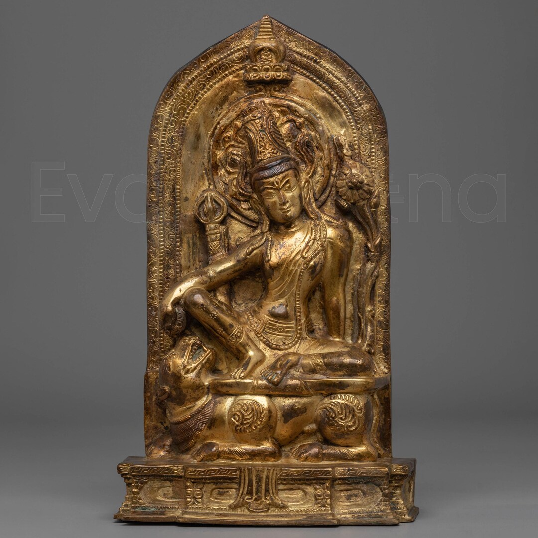 Indra Dev Peaceful Sculpture | King of the Gods | Handcrafted Spiritual ...