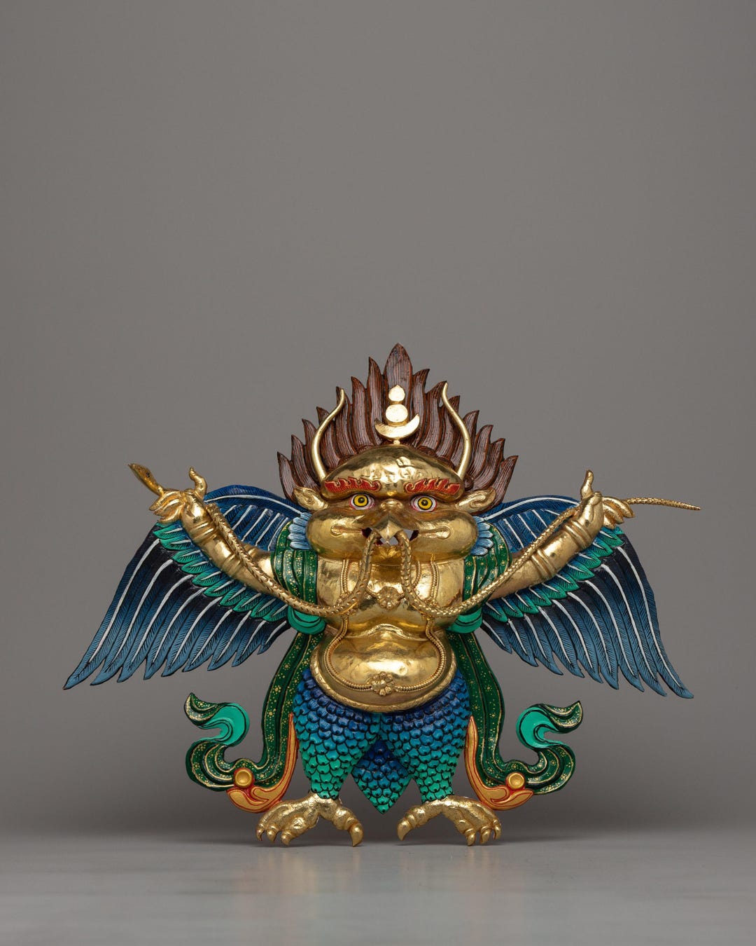 Copper Garuda Hanging | Handmade Craftsmanship for Spiritual Decor - Etsy