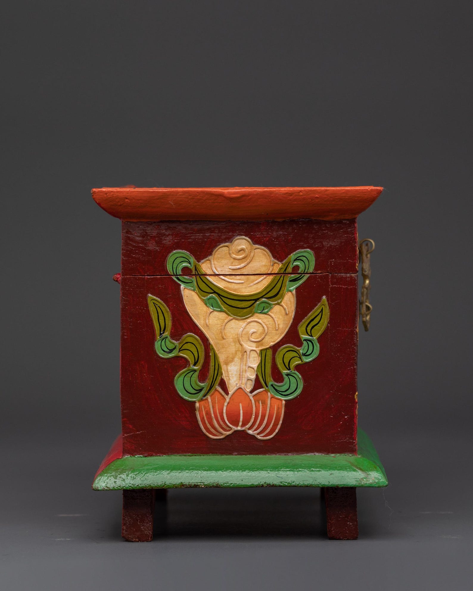 Tibetan Storage Box | Traditional Wooden Keepsake & Jewelry Box ...