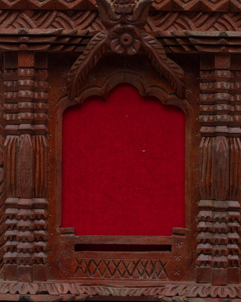 Newari Wooden Window Photo Frame | Handcrafted Traditional Nepali ...