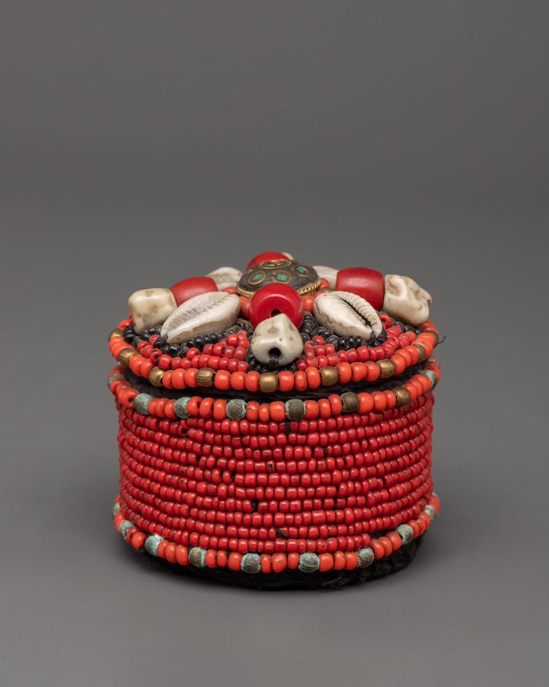 Handcrafted Beaded Jewelry Box | Handmade Metal Treasure Box - Etsy