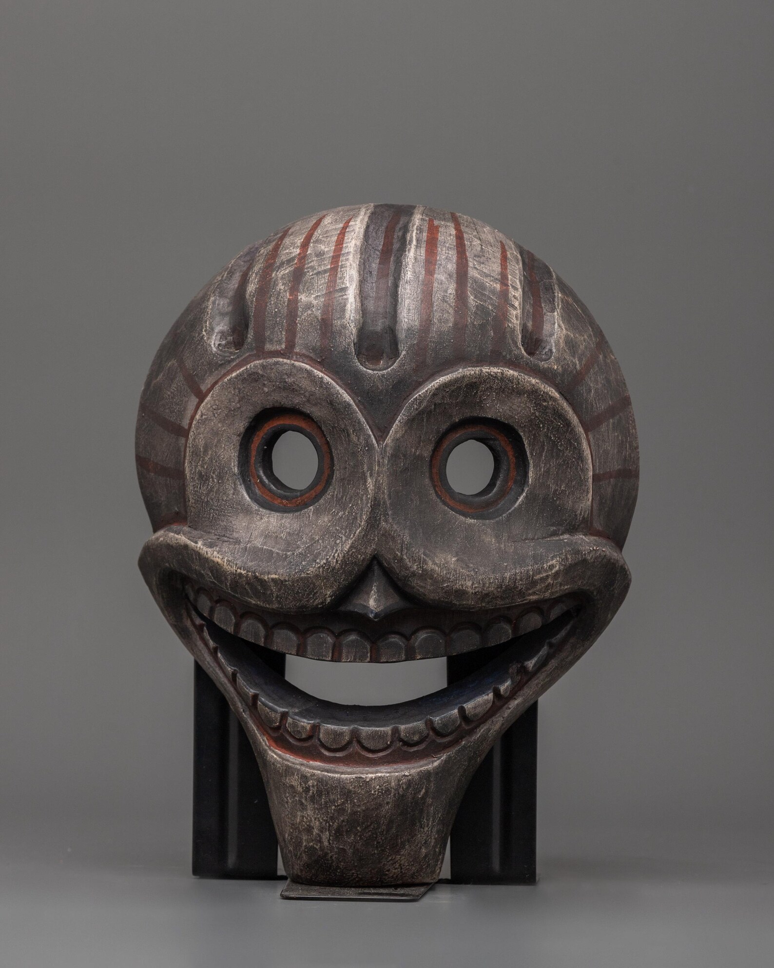 Wood Carved Tribal Mask | A Cultural Craft | Handcrafted Ethnic Decor ...
