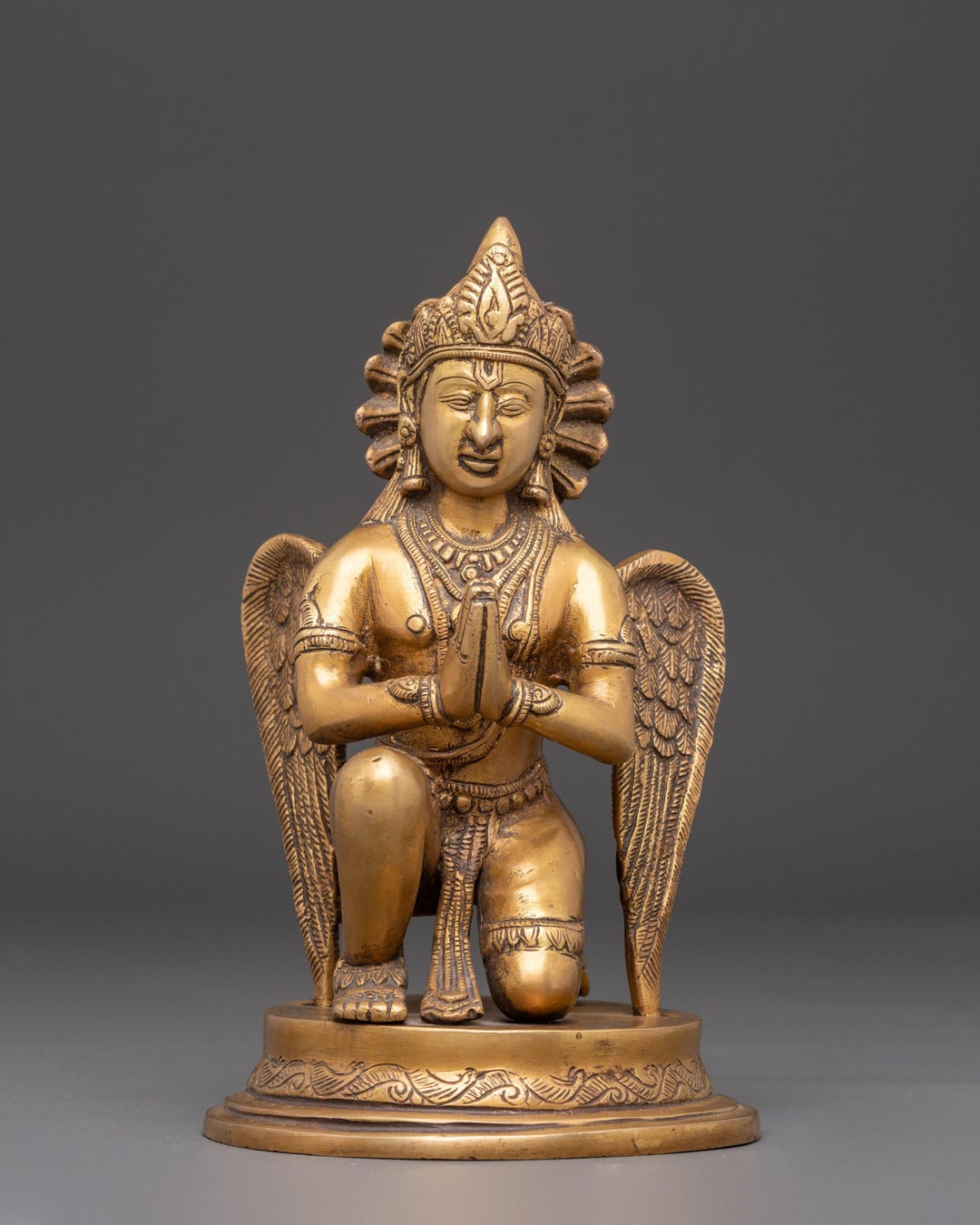 Traditional Sacred Buddhist Deity Garuda | Mythical Bird Sculpture for ...