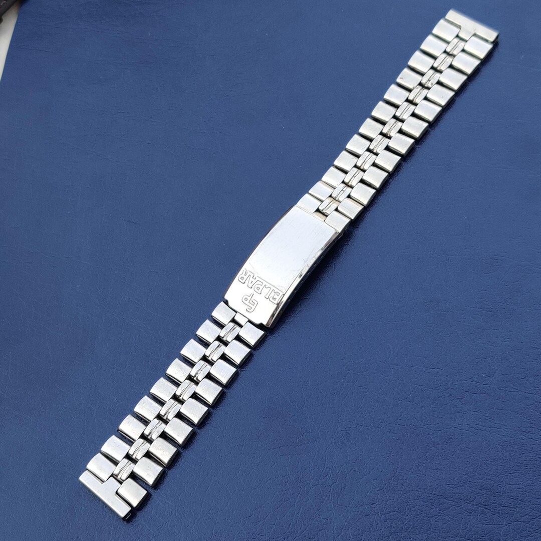 Vintage Elpar Stainless Steel Watch Bracelet End Links 18mm - Etsy