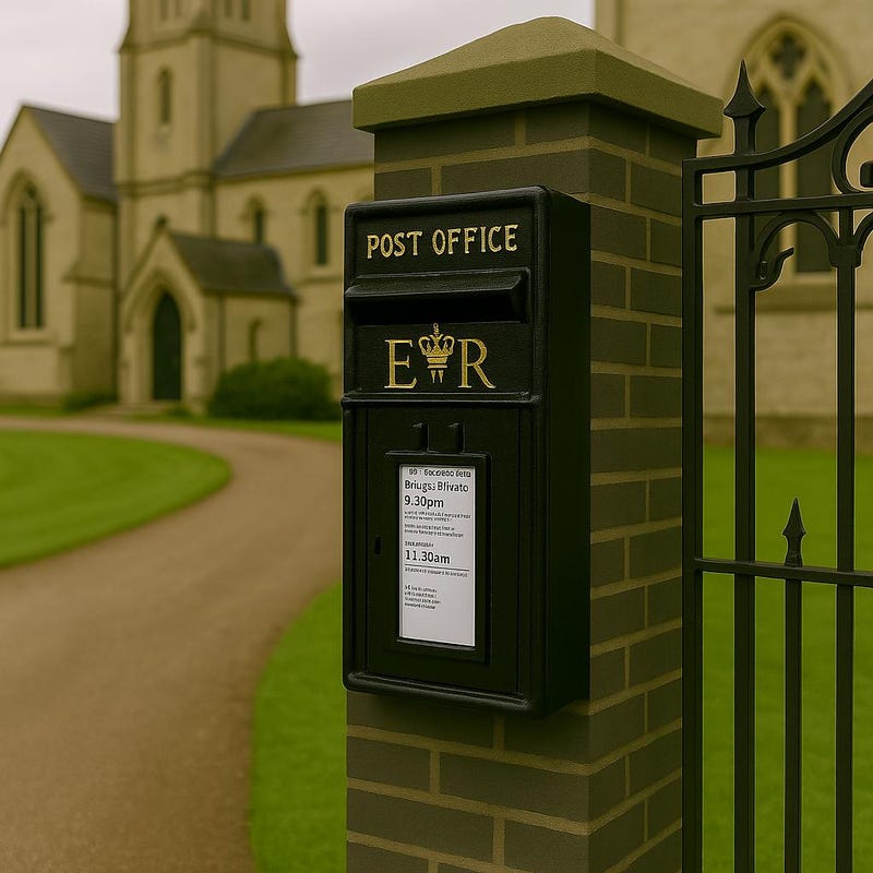 Victorian Style Post Box - Etsy UK