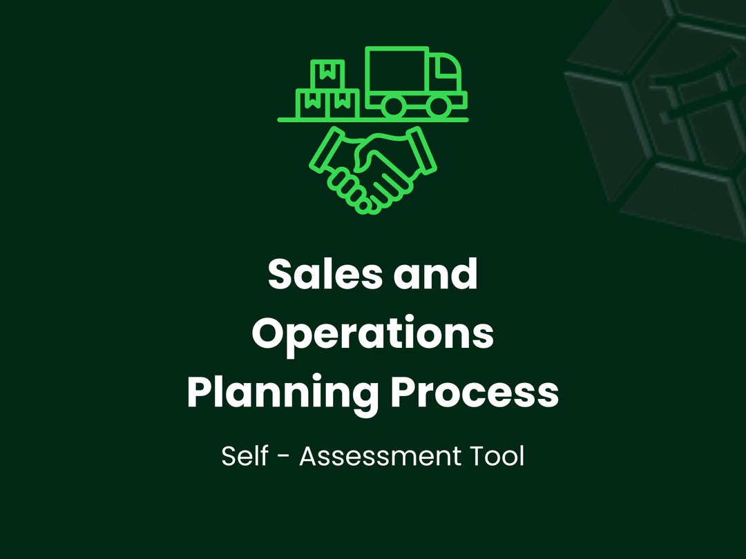 Sales and Operations Planning Process Assessment - Etsy UK