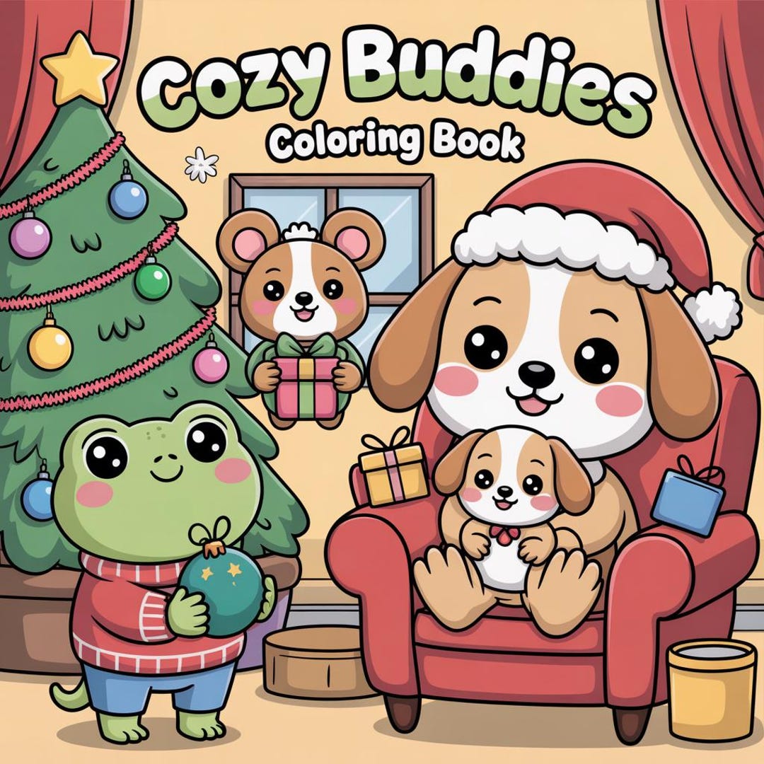 Coco Wyo Cozy Buddies Coloring Book PDF – 80+ Printable Pages for Kids ...