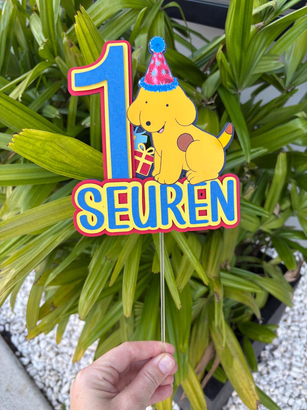 Spot Cake Topper | Spot Themed Party | Children’s Personalised Cake ...