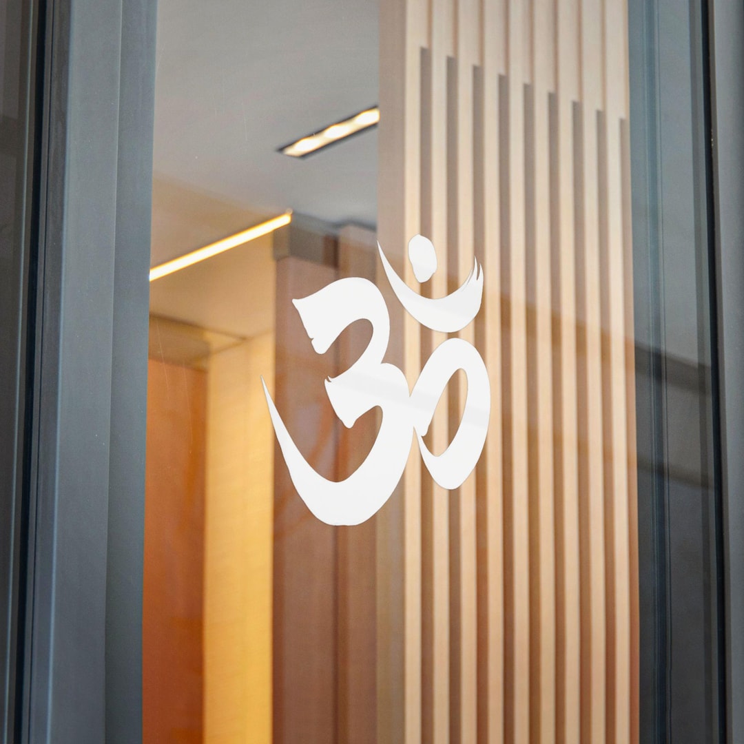 Om Symbol Die-cut Stickers, (DTF), Car Window, Wall Decal, - Etsy
