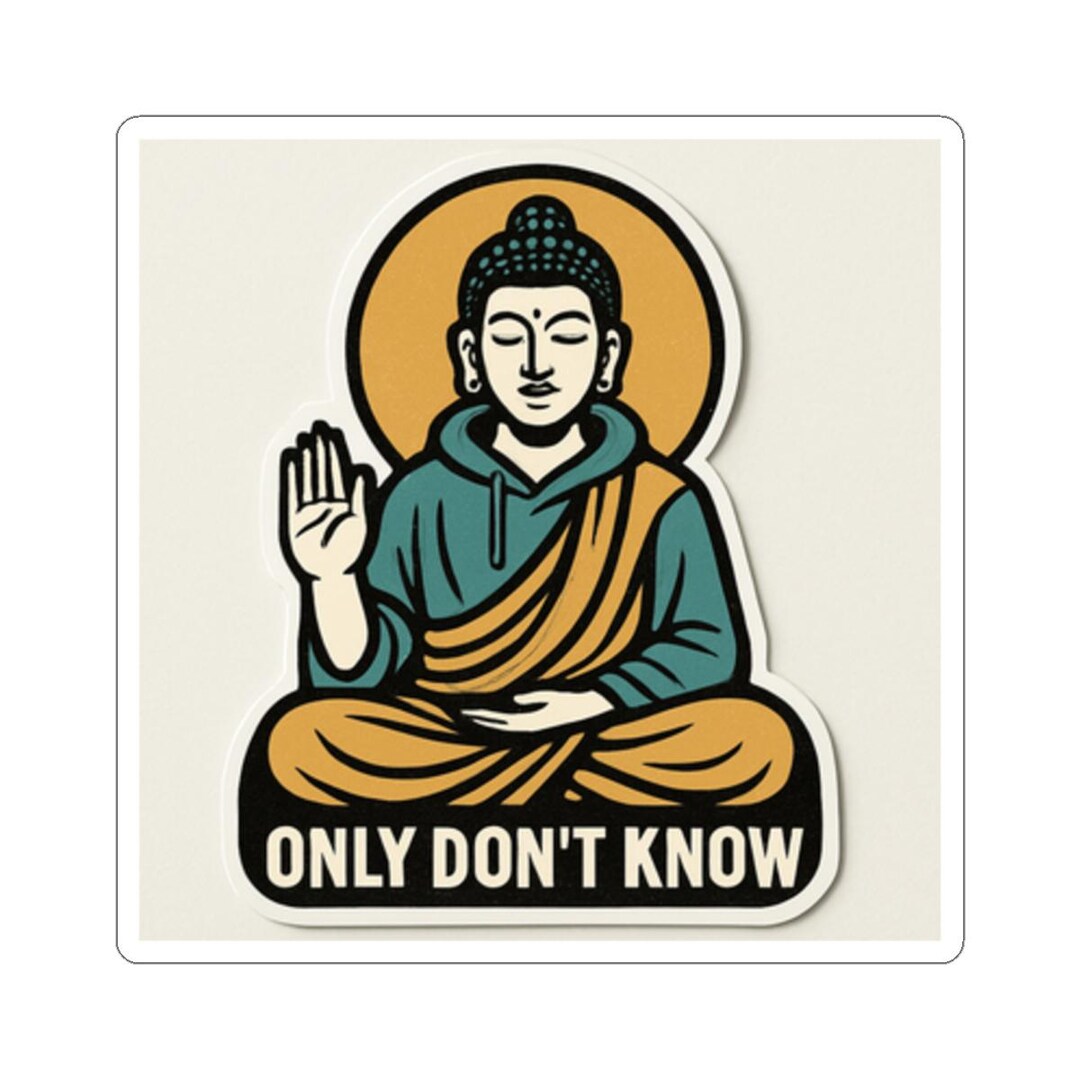 Buddha Kiss-cut Stickers - Etsy