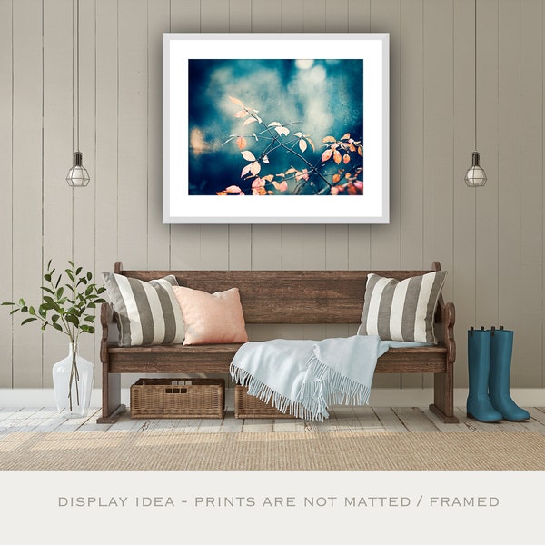 Coral Navy Wall Art - Etsy