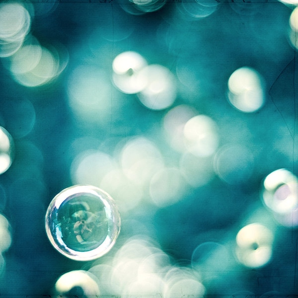 Turquoise Bubble - Etsy