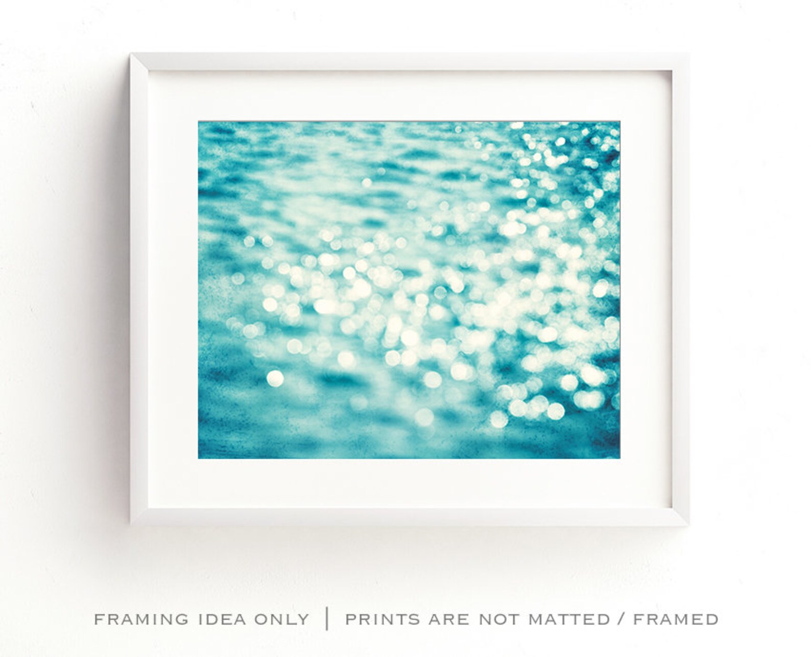 Abstract Photography Ocean Water Print Aqua Wall Art Blue | Etsy