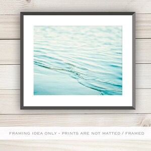 Beach Photography - Ocean Photography Water Ripples Print Sea ...