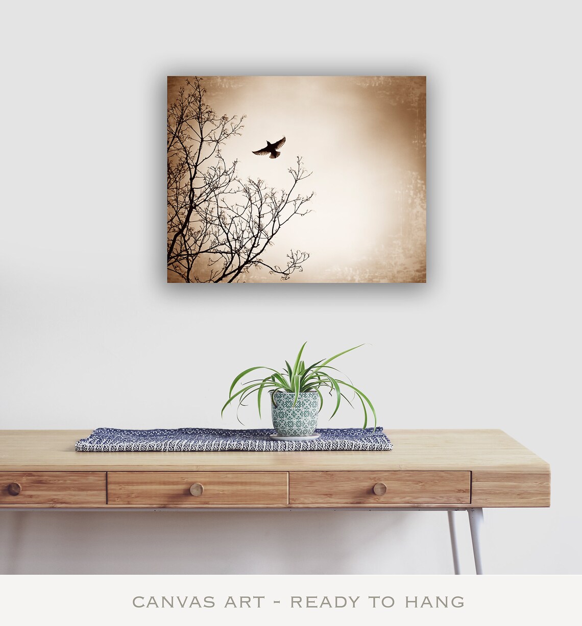 Rustic Canvas Art Bird Photography Nature Country Artwork - Etsy