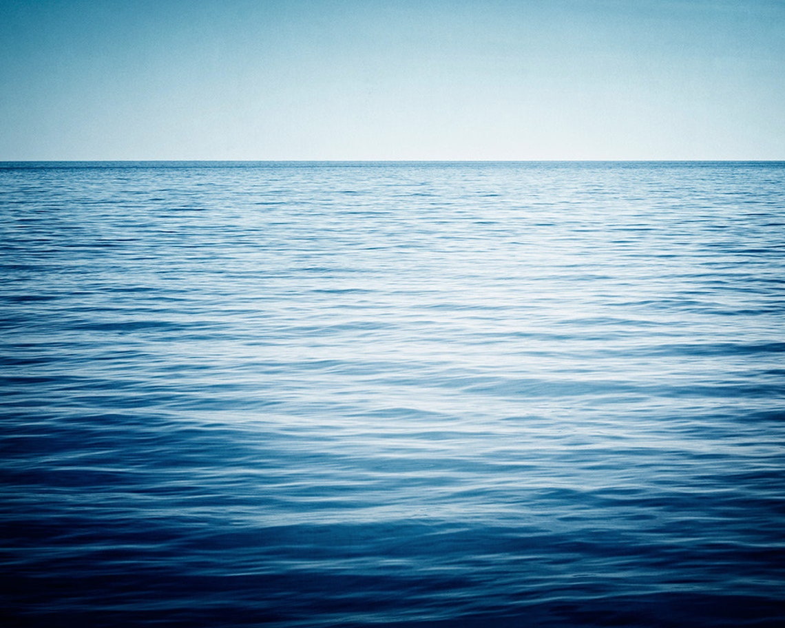 Ocean Water Photography Canvas – Coastal Beach House Wall Art - Etsy