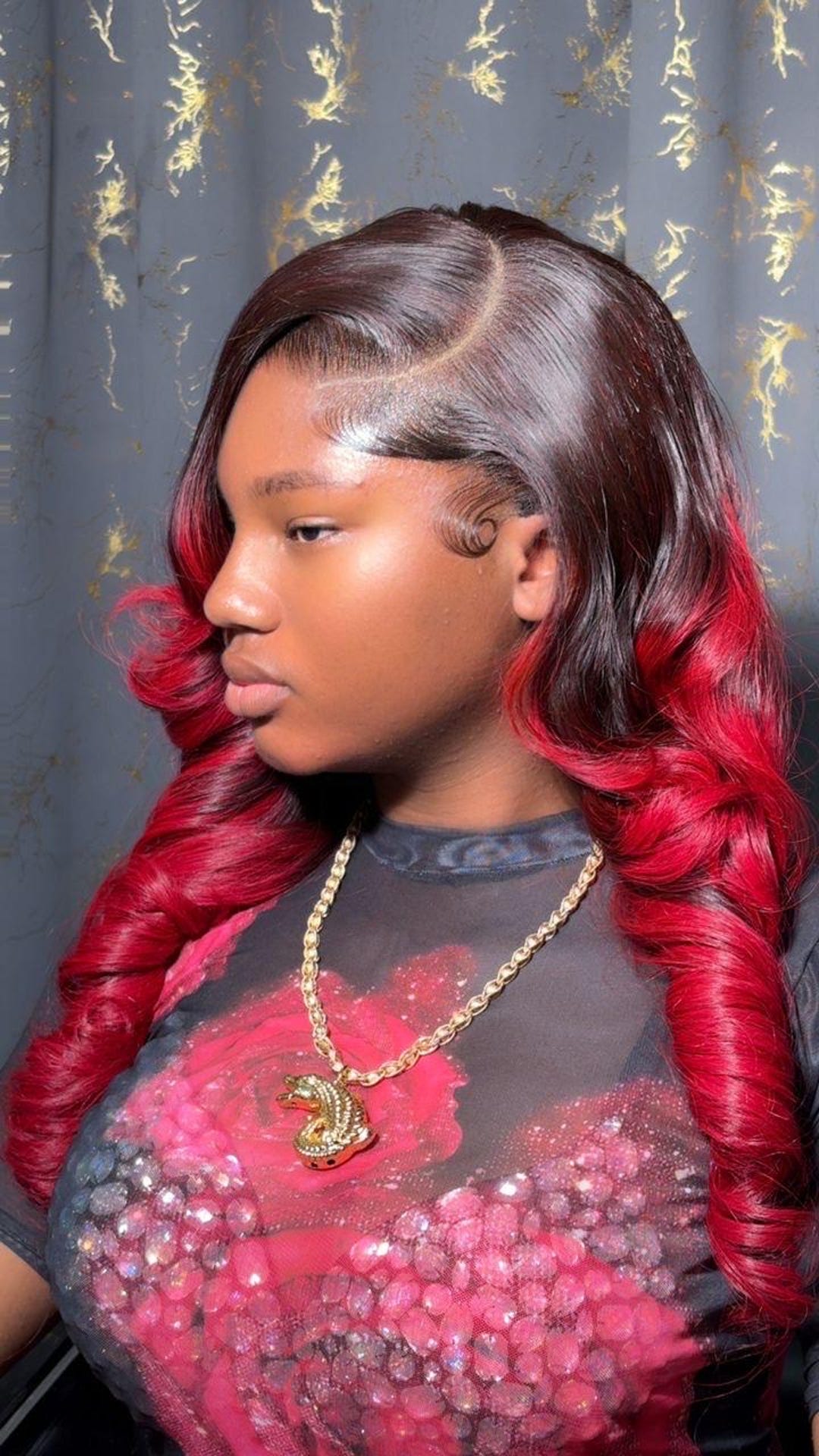 22” Super Double Drawn Vietnamese Wavy Bounce Wig With 6x6 Swiss Lace ...