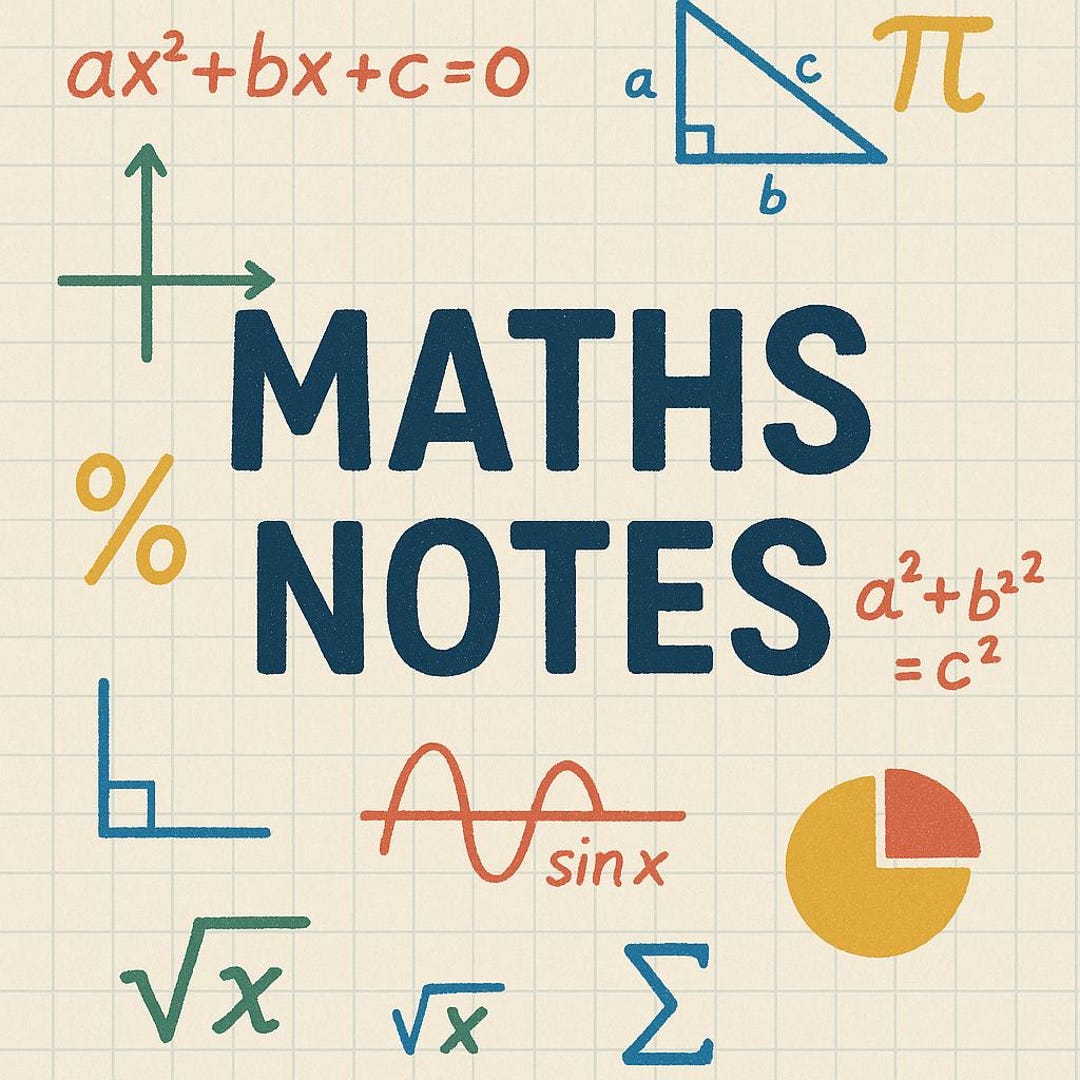 All Maths Notes Junior & Leaving Cert, Higher, Ordinary and Foundation ...