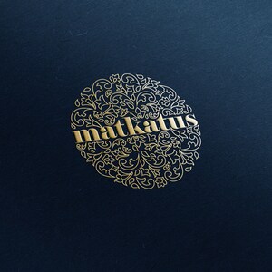 Circular Ornate and Intricate Logo Design. Filigree Design | Etsy