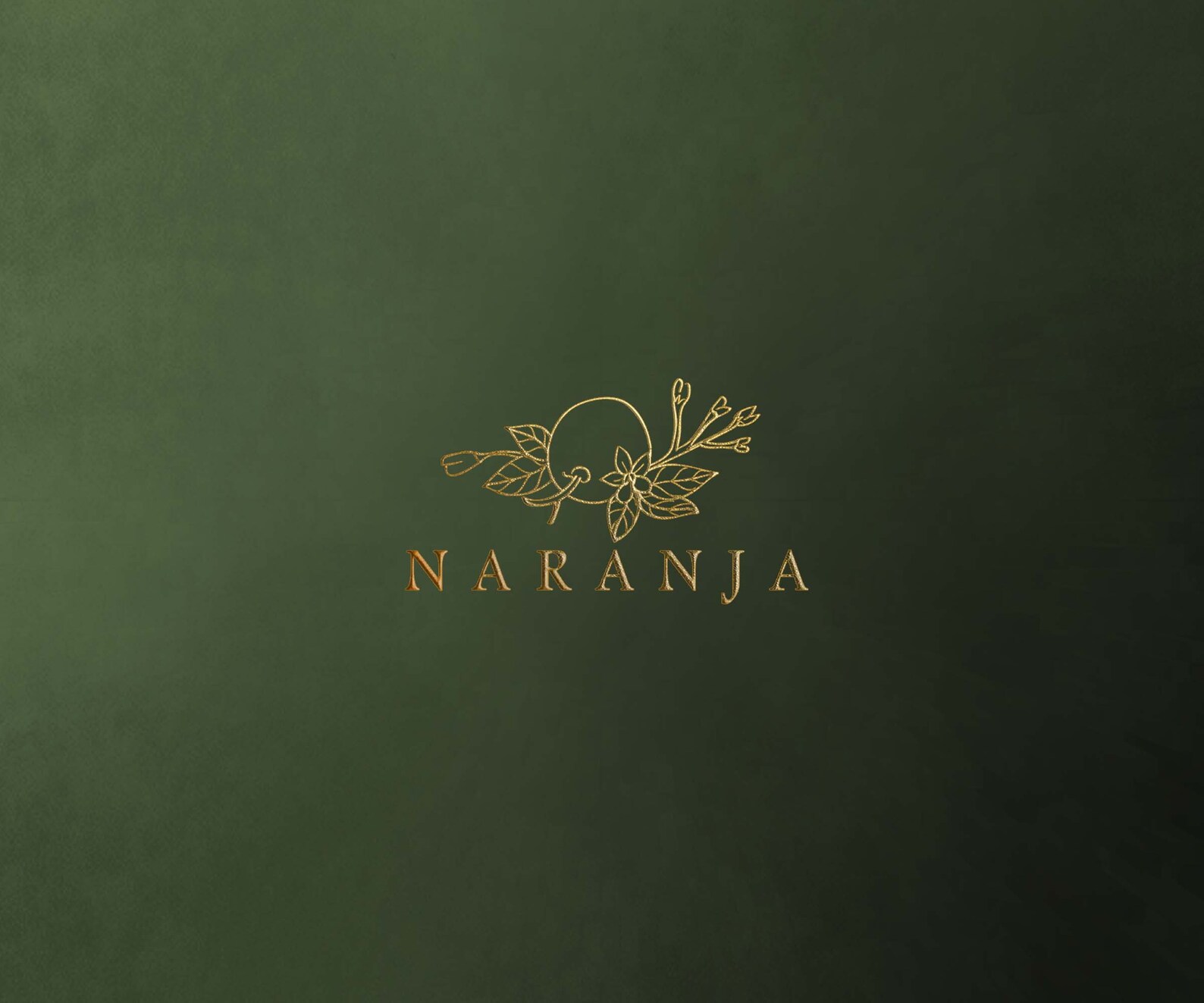 Orange Blossom Logo Small Foliage Logo Custom Logo Design - Etsy