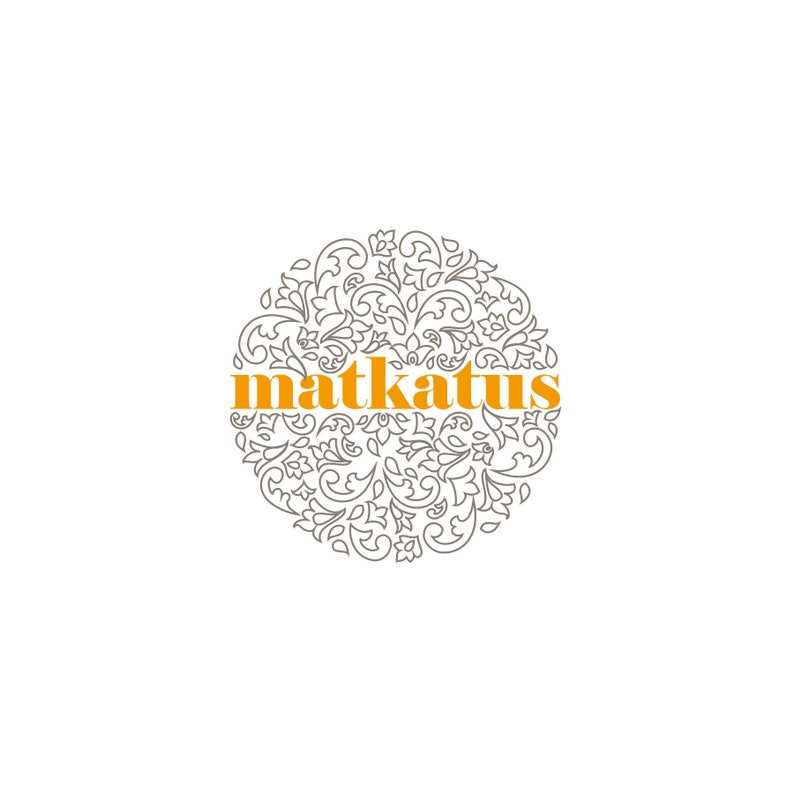 Circular Ornate and Intricate Logo Design. Filigree Design - Etsy