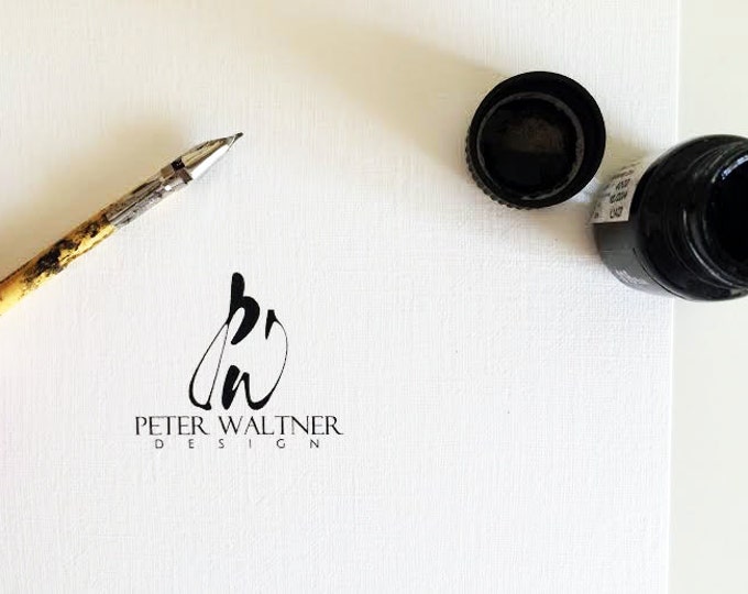Handwritten Signature Logos With Your Initials. Custom Logos - Etsy