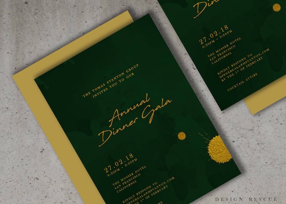 Corporate Invitation Design