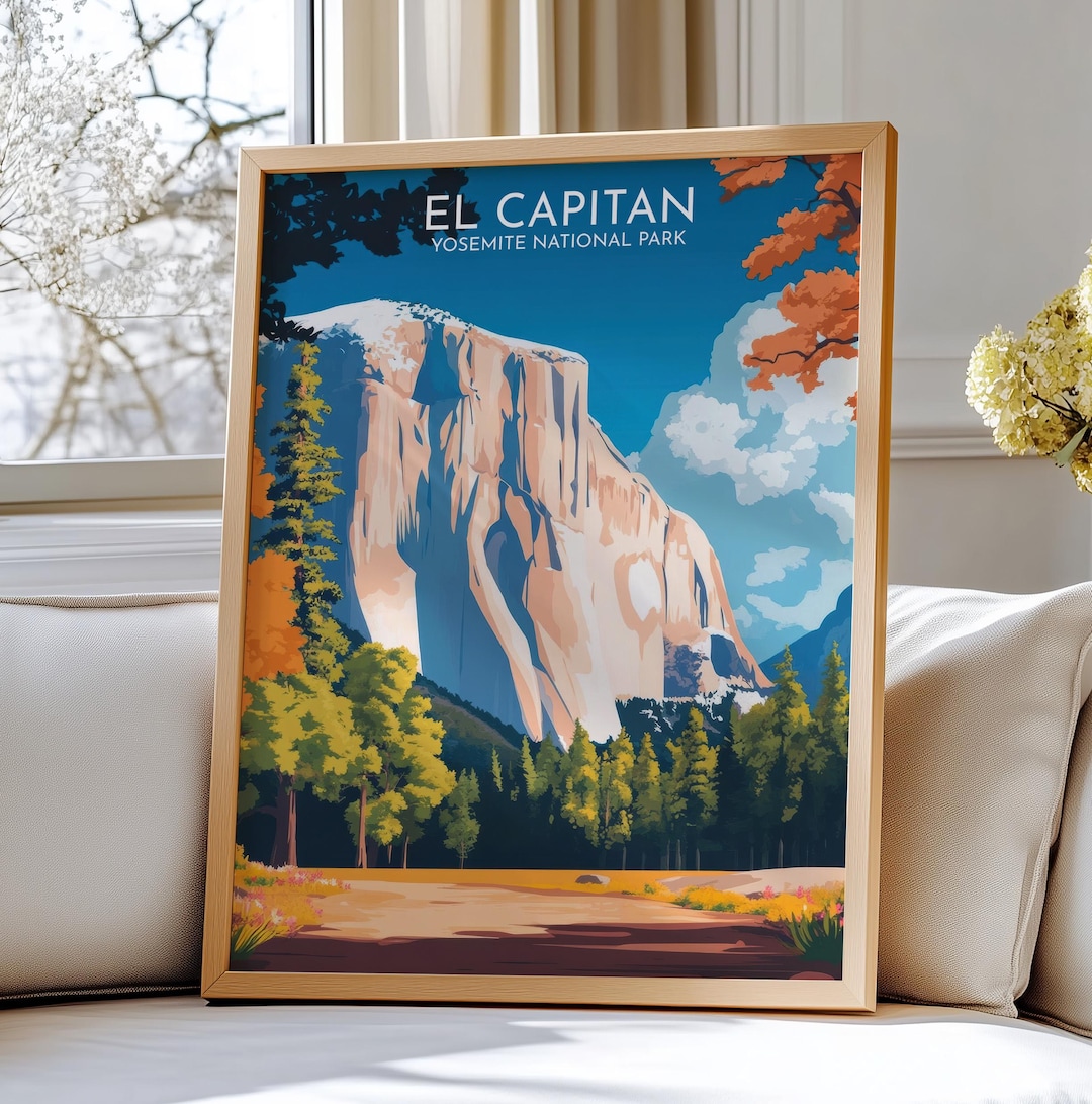El Capitan, Yosemite National Park Wall Art – Yosemite National Park ...