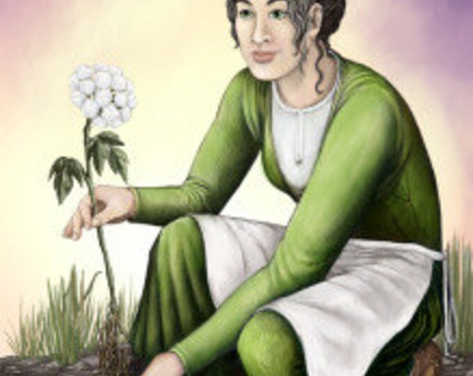 Eir (seated) Prayer Card - Etsy