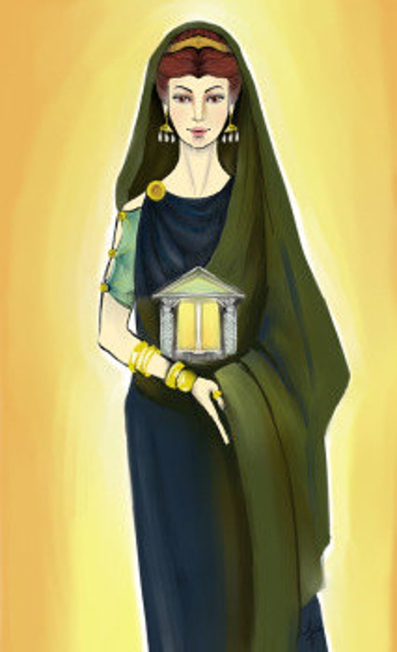 Cardea prayer card | Etsy