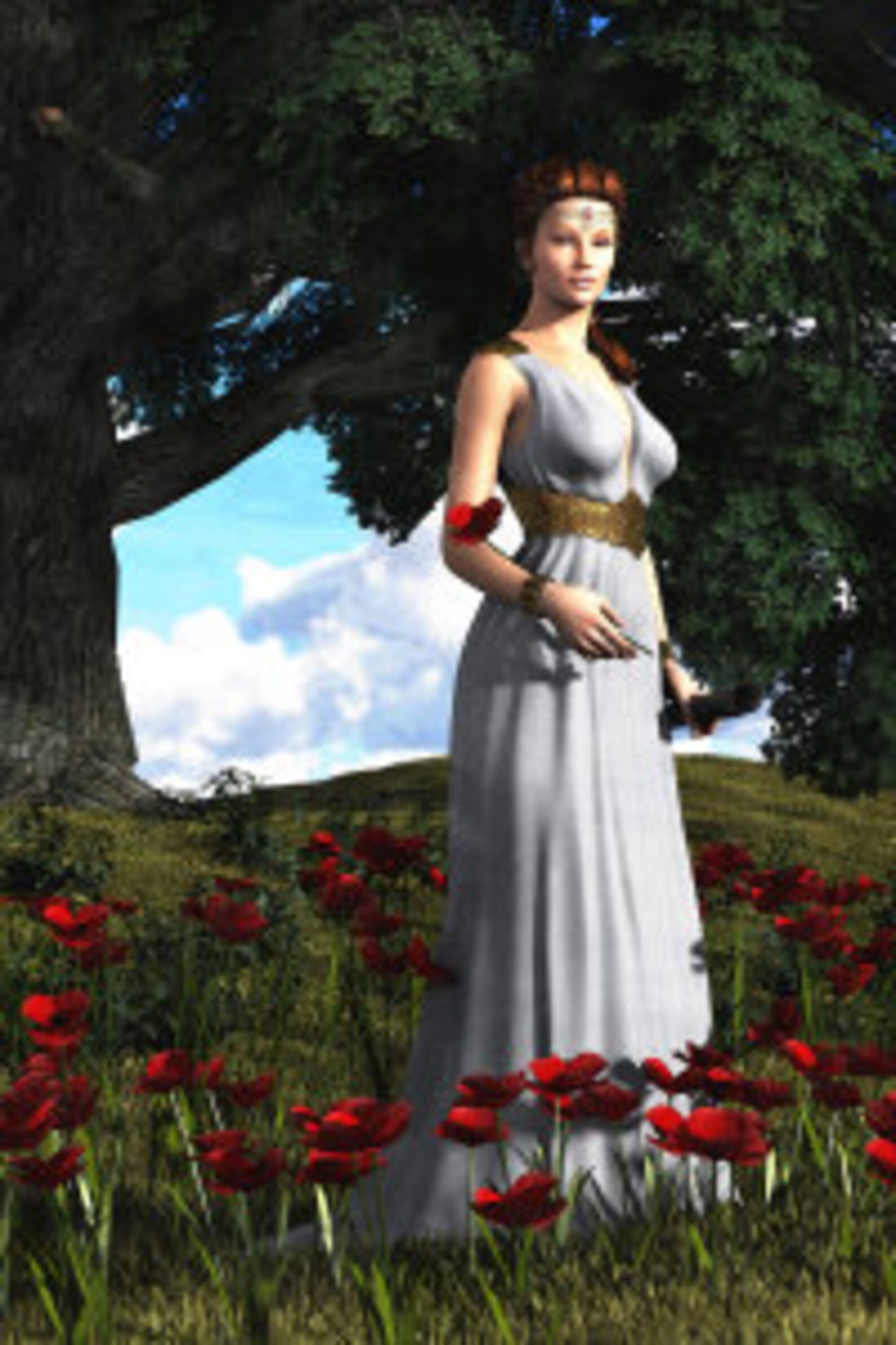 Demeter Prayer Card - Etsy