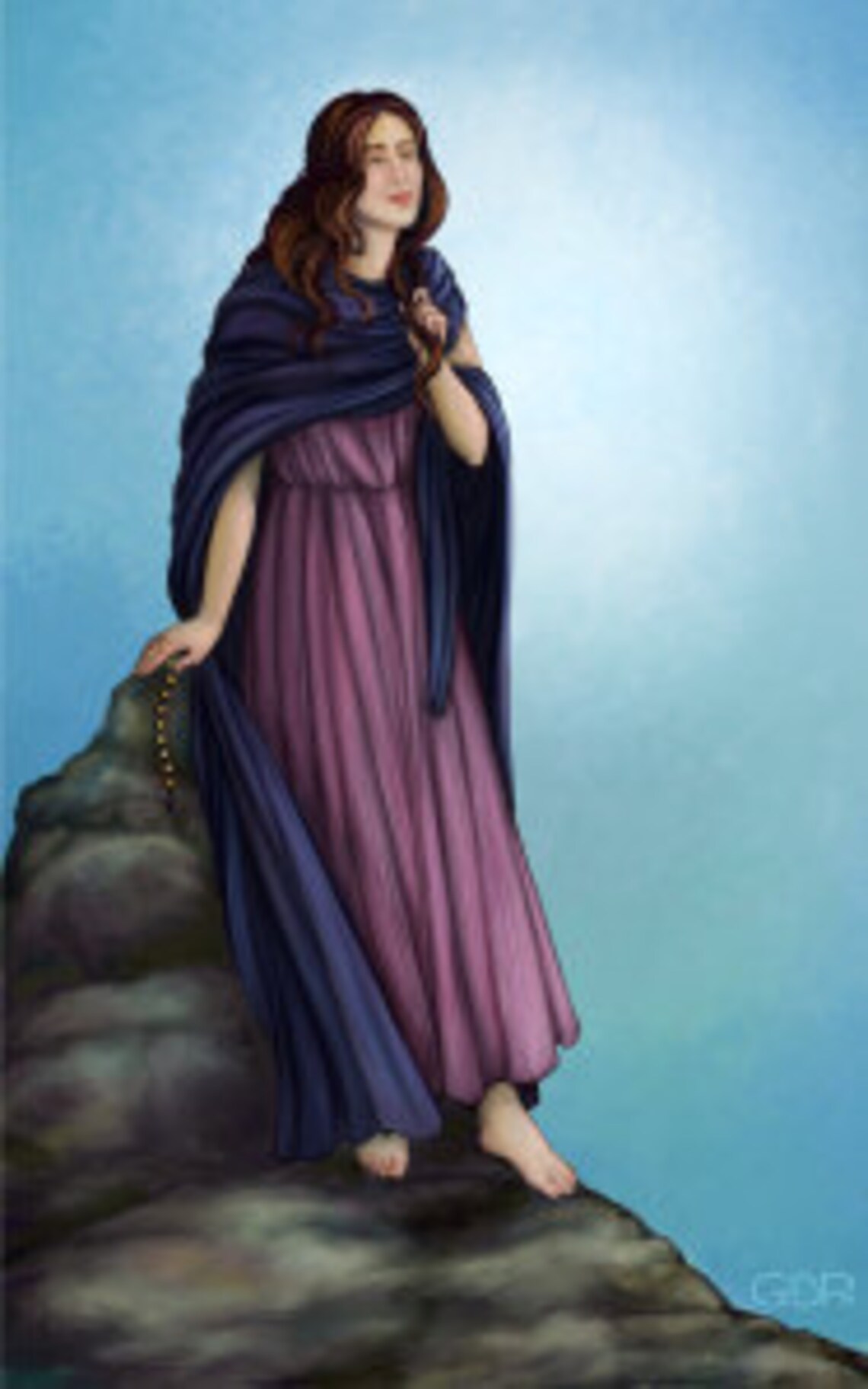 Mnemosyne Prayer Card - Etsy