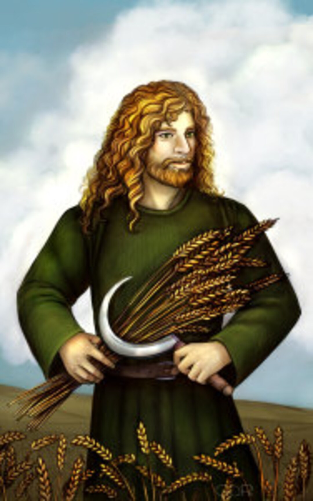 Freyr Prayer Card - Etsy