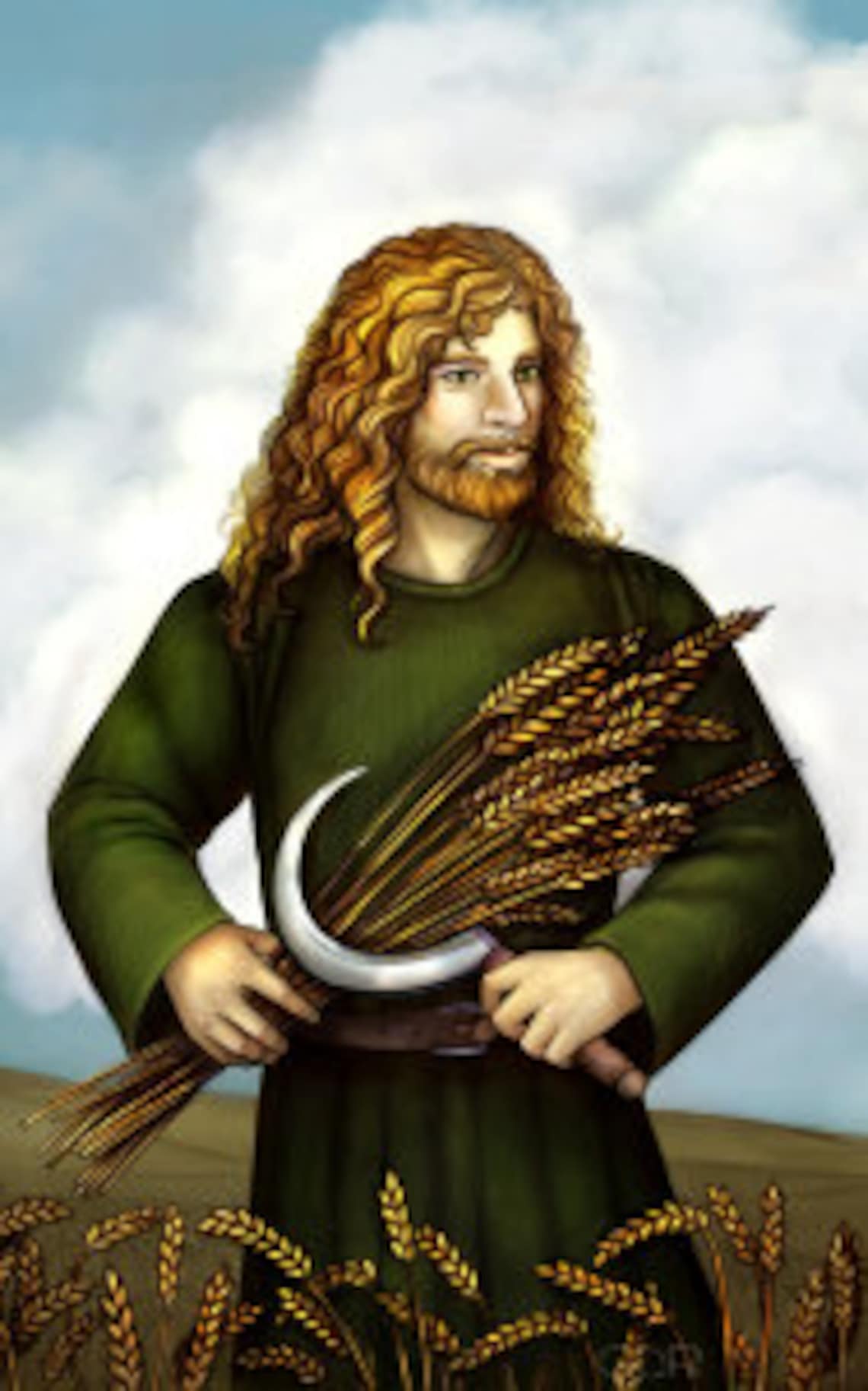 Freyr Prayer Card - Etsy