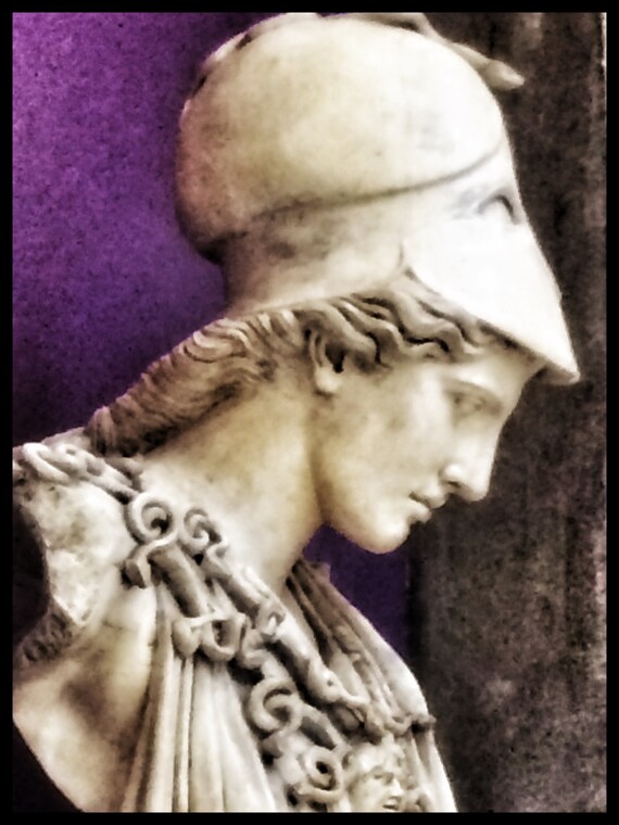 Athena Prayer Card | Etsy